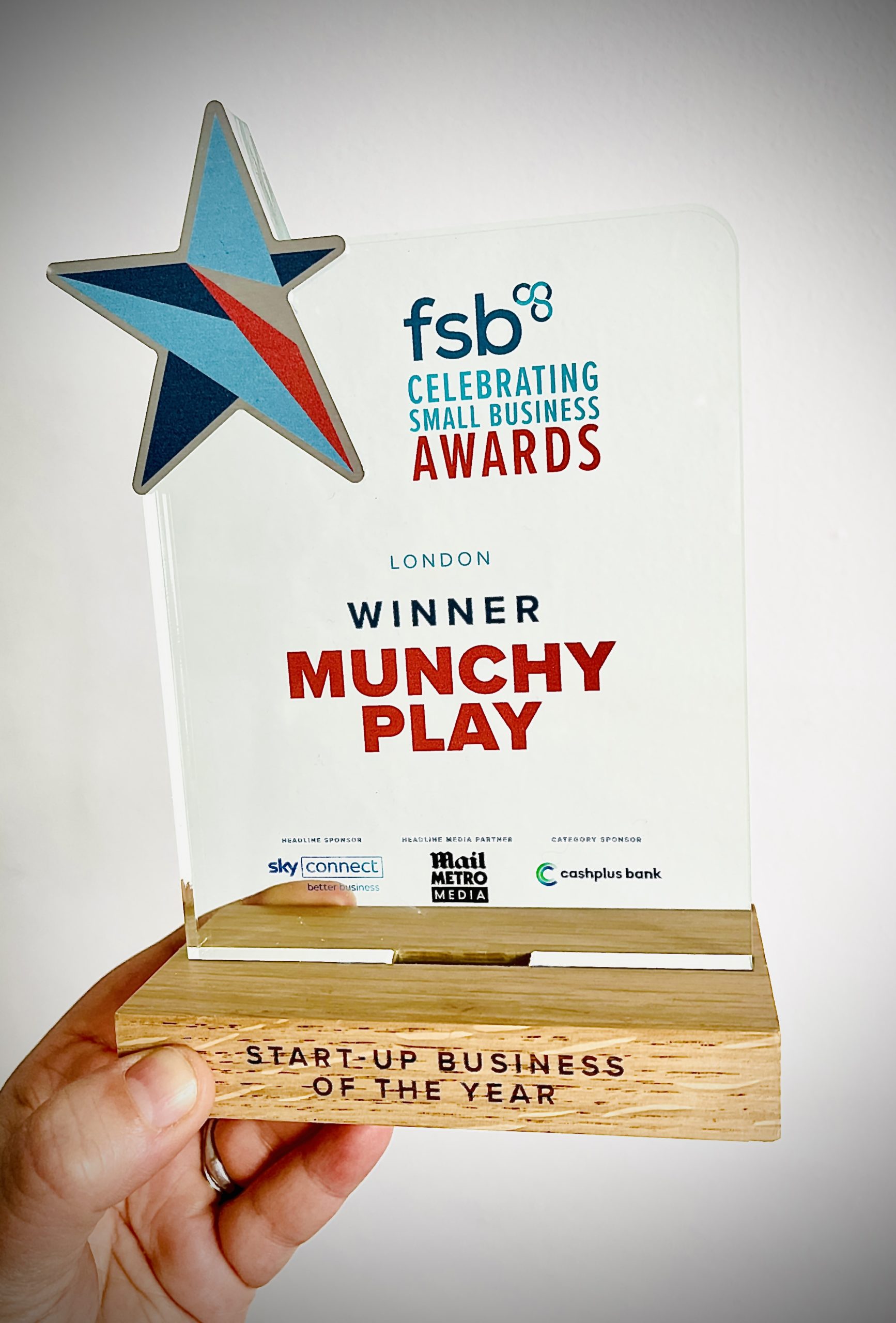 Munchy Play named Small Business of the Year by Federation of Small ...