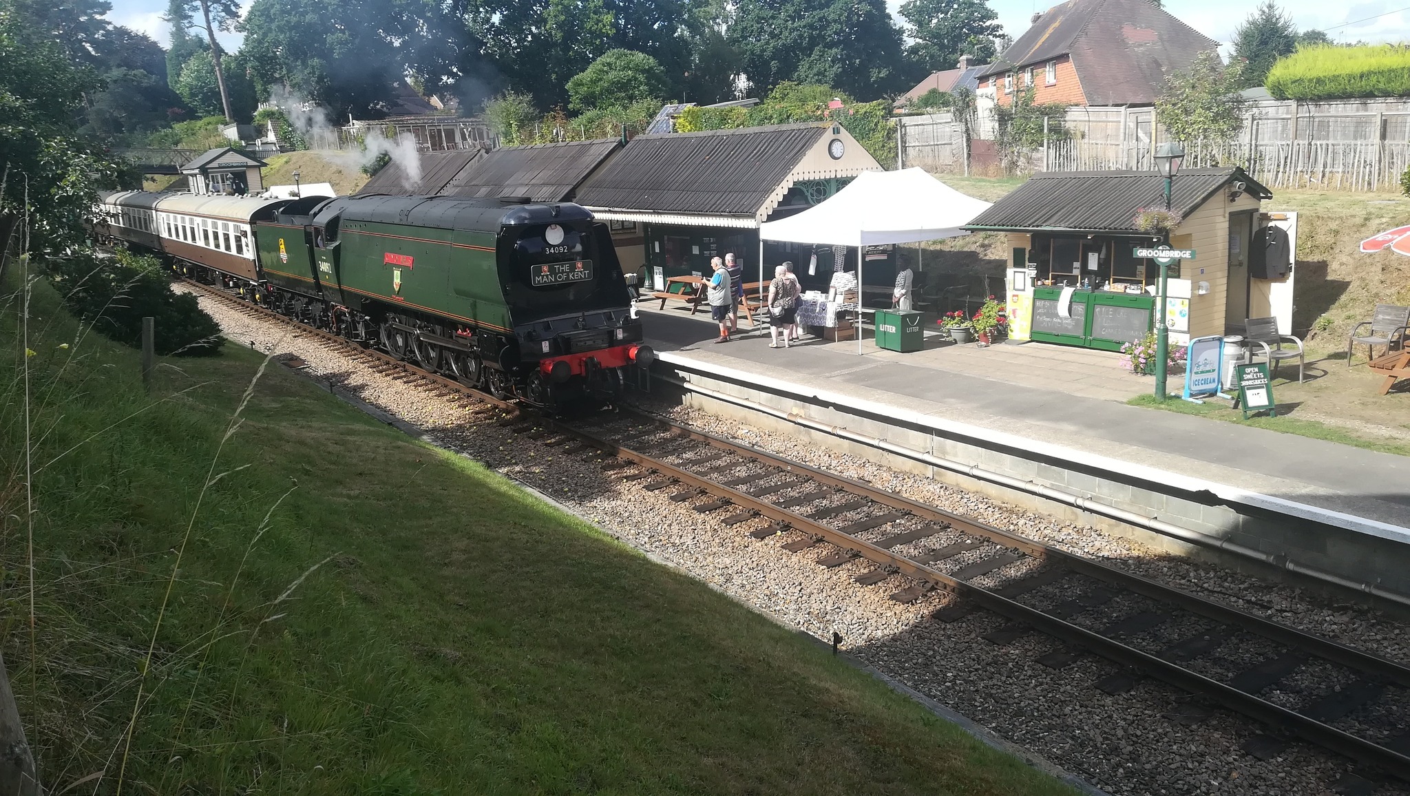 Spa Valley Railway 25th Anniversary Gala Stall | www.theopaphitissbs.com