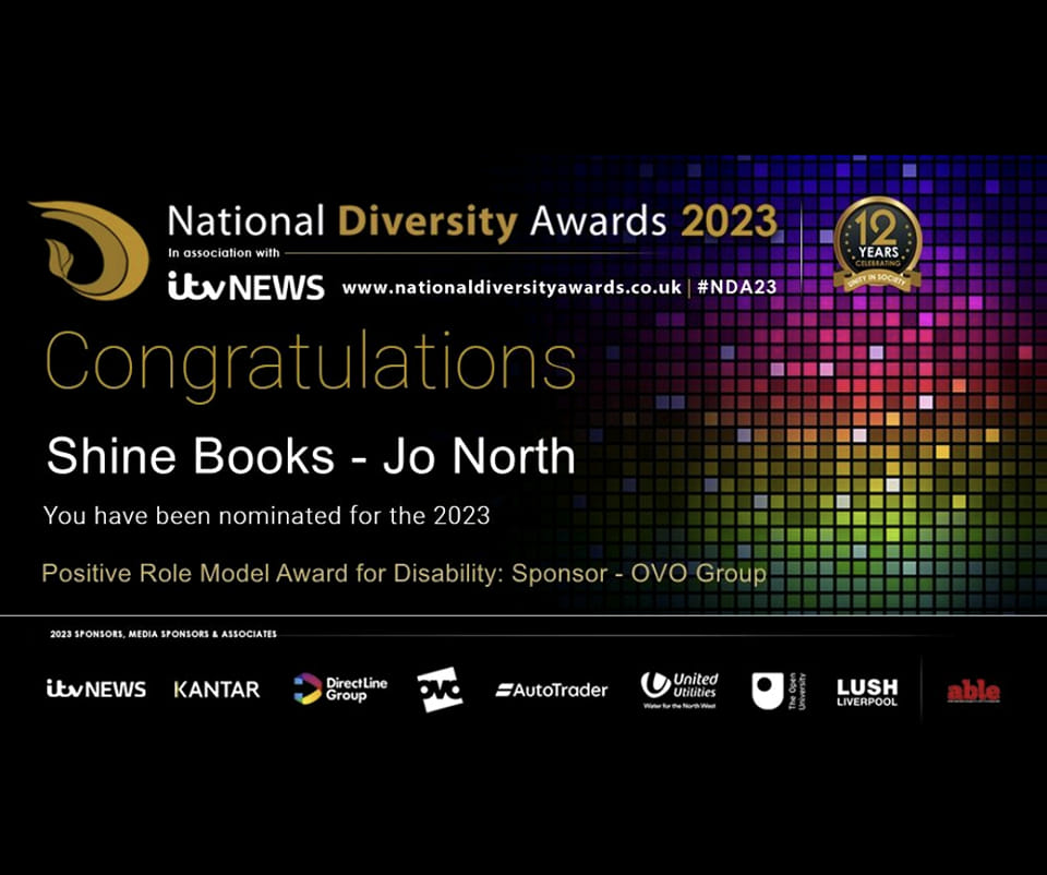 SHINE BOOKS NOMINATED FOR NATIONAL DIVERSITY AWARDS | www ...