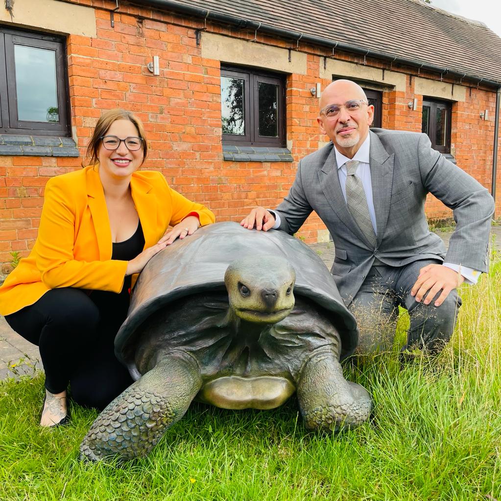 Former Chancellor visits PR firm's new office | www.theopaphitissbs.com