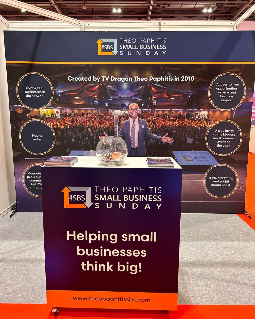 #SBS Small Business Sunday exhibited at the Evening Standard’s SME XPO ...