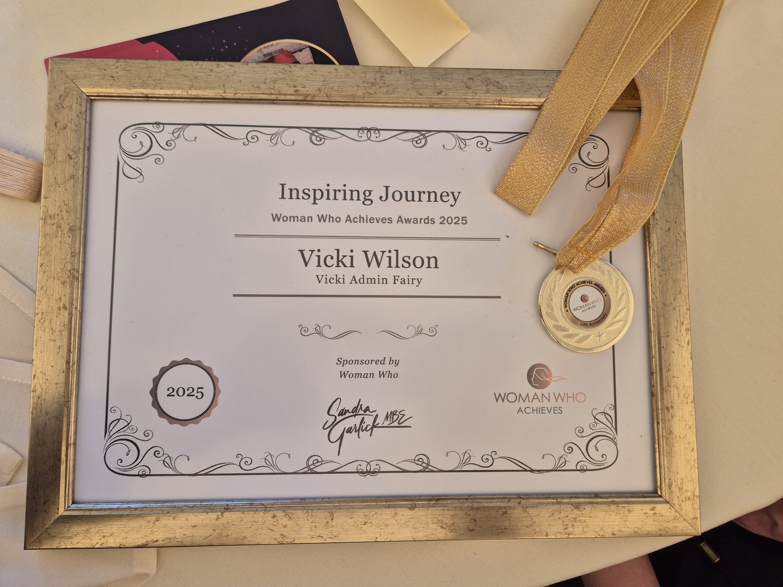 Award-Winning Virtual Assitant Vicki Wilson Recognised Nationally for ...
